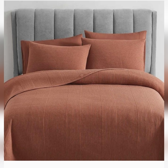 Brooklyn Loom | Bedding | Brooklyn Loom 5piece Ribbed Matelasse ...